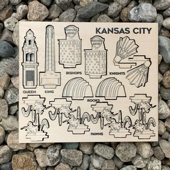 Kansas City Chess Set – National WWI Museum and Memorial