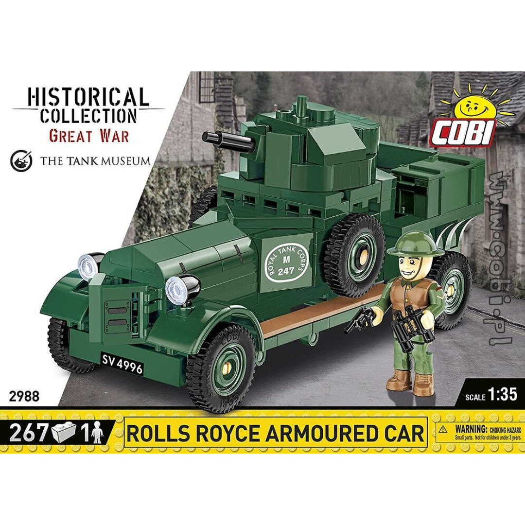 COBI Rolls Royce Armoured Car – National WWI Museum and Memorial