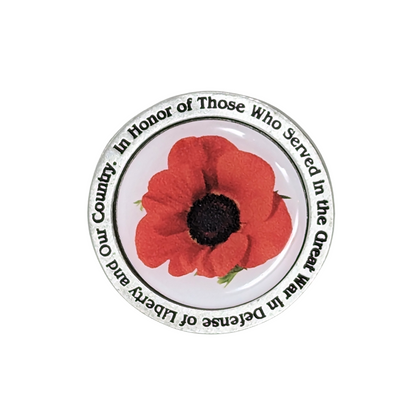 Poppy Challenge Coin – National WWI Museum and Memorial
