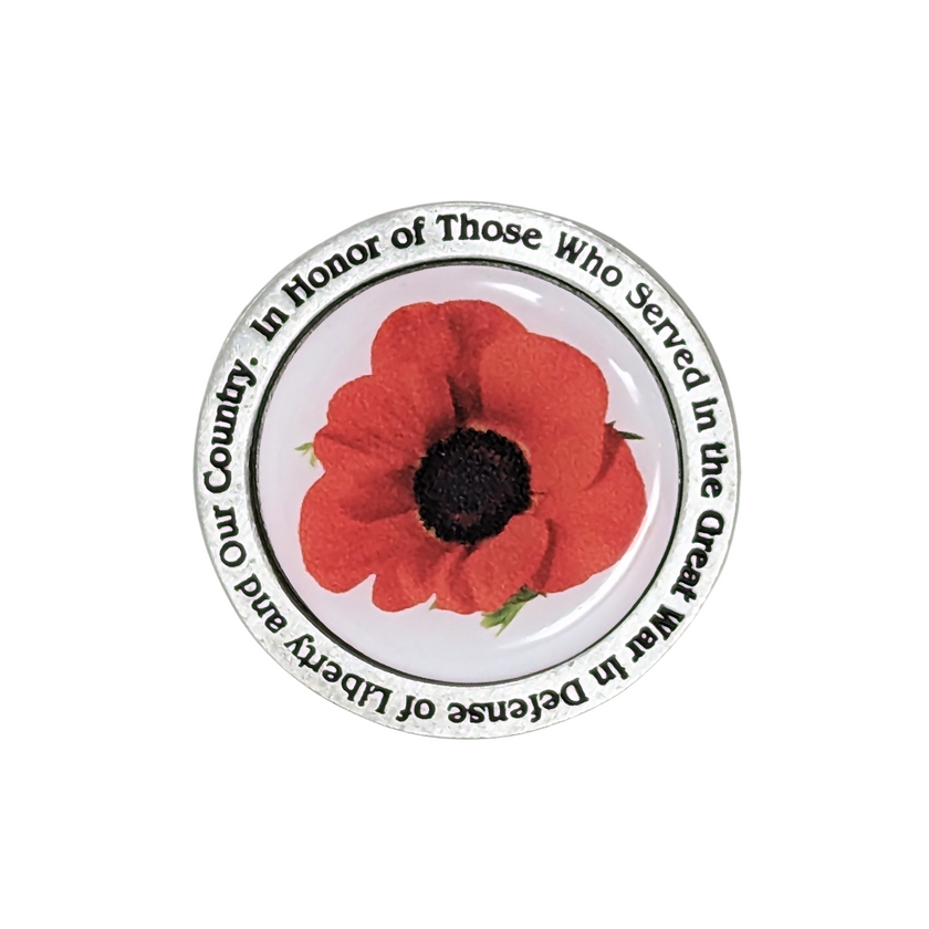 Poppy Challenge Coin – National WWI Museum and Memorial