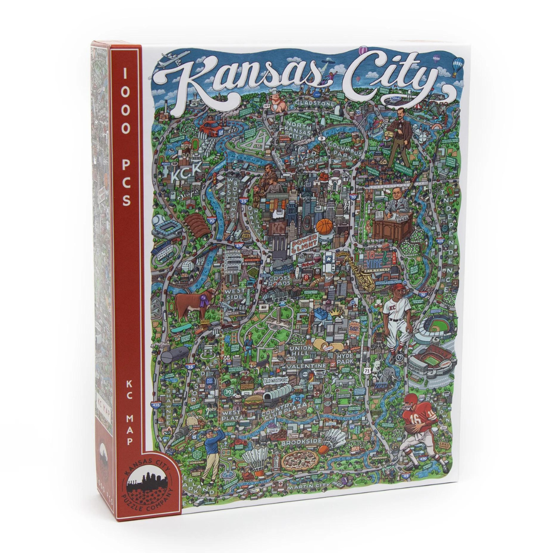 Kansas City Map Puzzle | Mario Zucca – National WWI Museum and Memorial